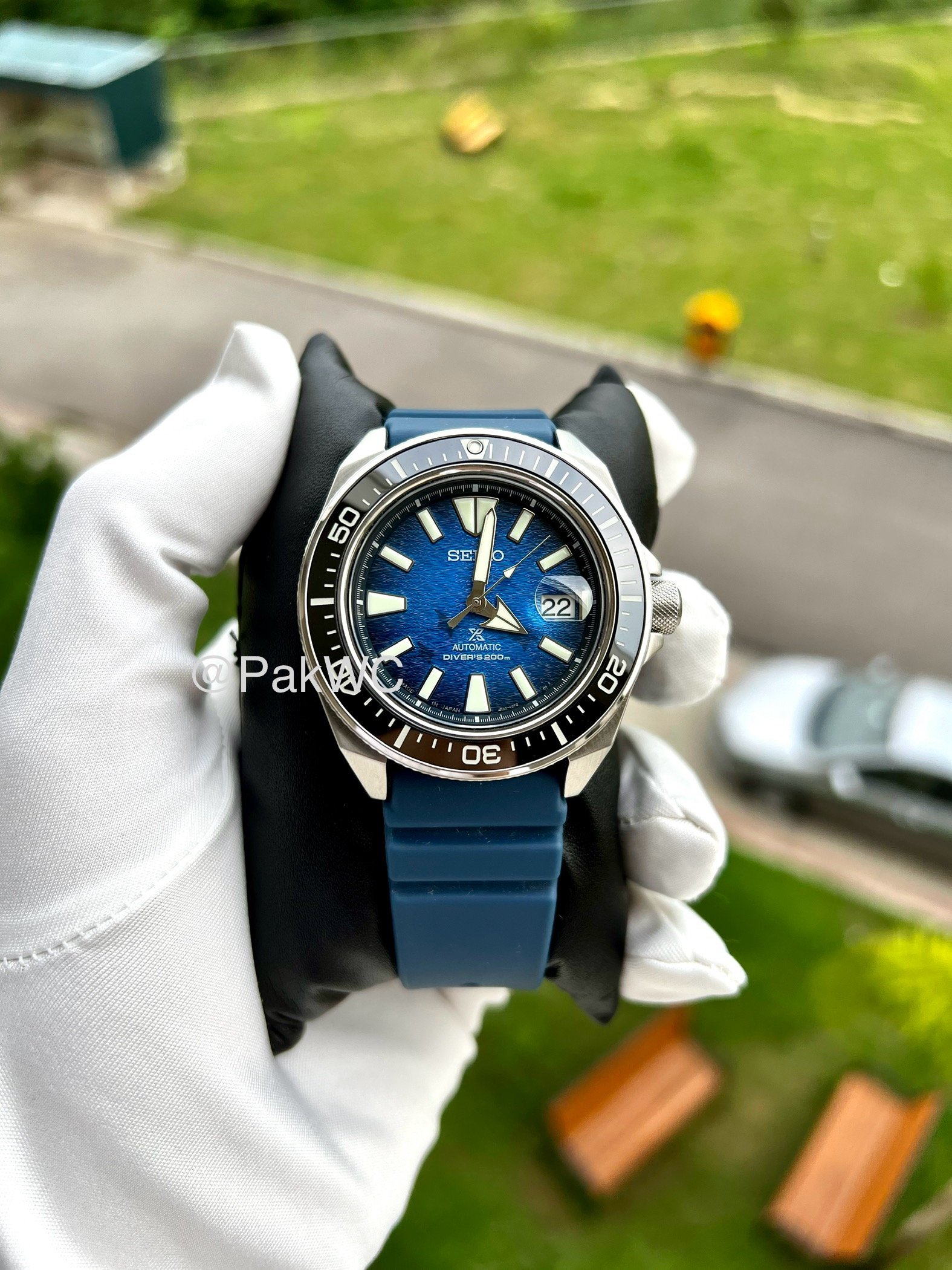 Seiko Prospex Samurai Manta Ray SRPE33J1 44mm | PakWC