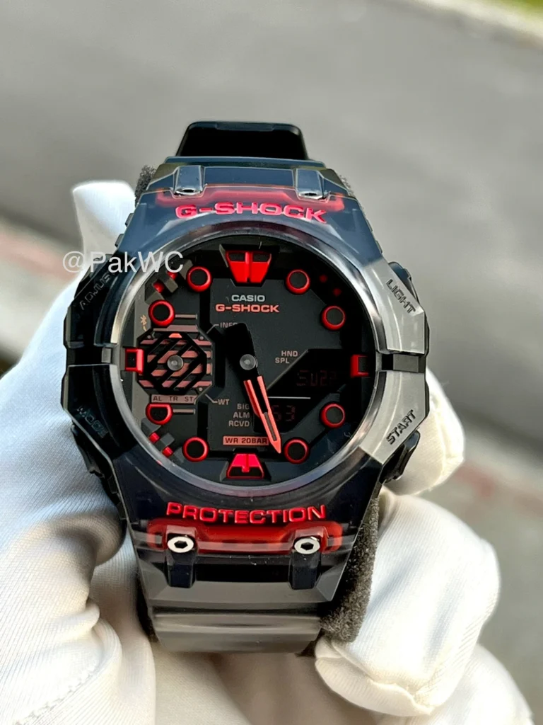 Casio Gshock Red/Black GA-B001G-1A 46mm | PakWC