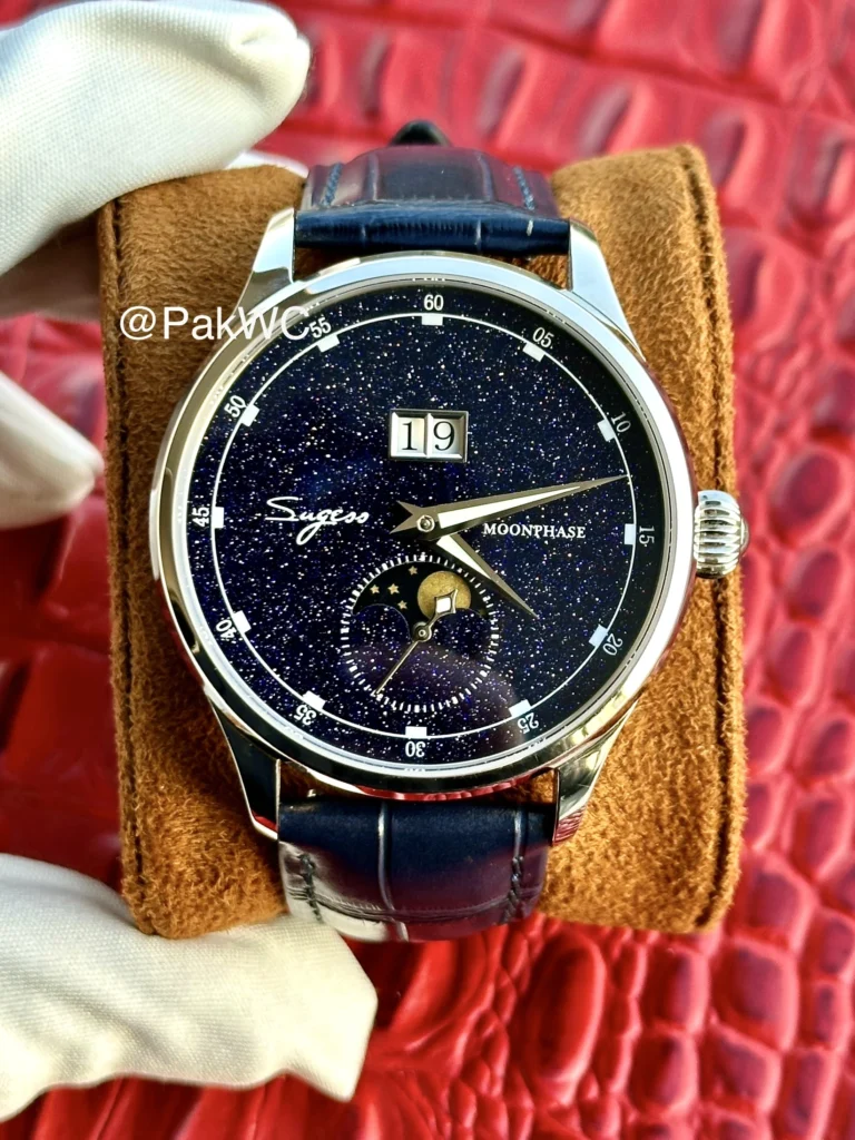Sugess Aventurine Moonphase Automatic 41mm | PakWC